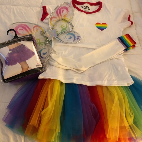 Hot Topic | Other | Rainbow Costume | Poshmark